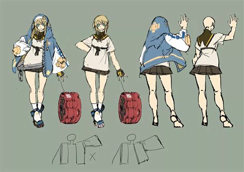 Bridgette Concept Guilty Gear Guilty Gear Character Art Character Design