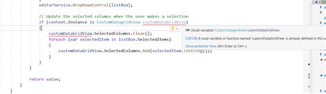 Column Name Of Datgridview In Property Microsoft Qanda
