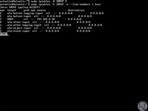 Cómo Usar Comandos Iptables Netfilter En Linux Solvetic