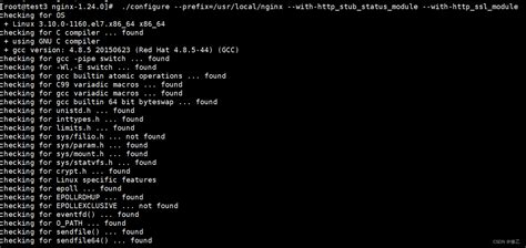 Linux下部署nginxlinux安装nginx124到指定目录 Csdn博客