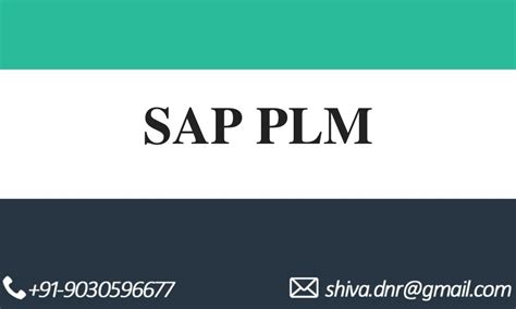 Sap Plm Go Video Tutorials