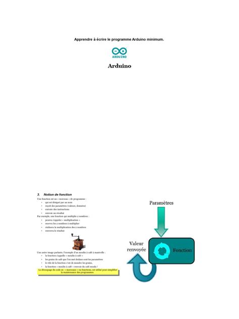 Arduino Pdf Structure De Contrôle Programme Informatique