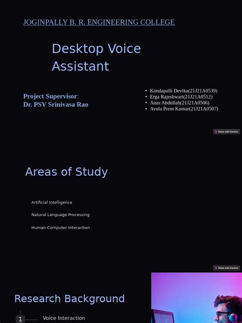 Desktop Voice Assistant Development Guide Pdf