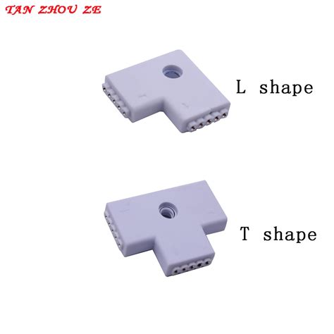 5pcs 12mm 5 Pin Rgbw L Shape X Shape T Shape N Vicedeal