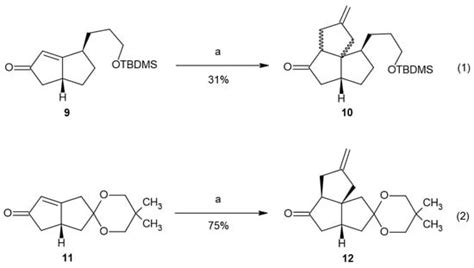 Investigation Of Trimethylenemethane Cyclopentyl Annulations As A Strategy To Obtain A
