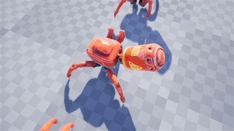 Explosive Spider Bot Protofactor