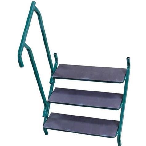 Bolt On 3 Tread Step Green 31 1 2 Wide Caravan Spares Direct