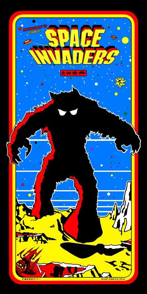Space Invaders Cabinet Art Online Information