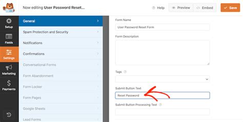 How To Customize The Wordpress Reset Password Page