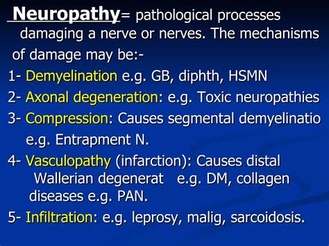 Peripheral Neuropathies Ppt