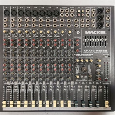 Mackie Cfx12 Mixer 12 Canali Con Multieffetto Digitale Usato Banco