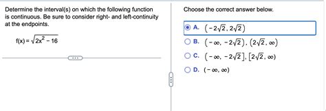 Solved Determine The Interval S On Which The Following Chegg