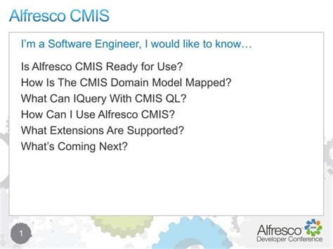 Alfresco Cmis Ppt
