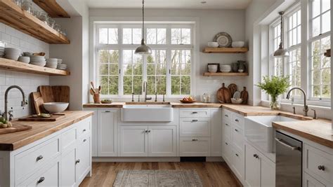 3 Stunning White Kitchen Butcher Block Concepts Dexdecor