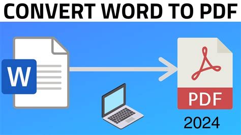 how to convert word file into pdf youtube