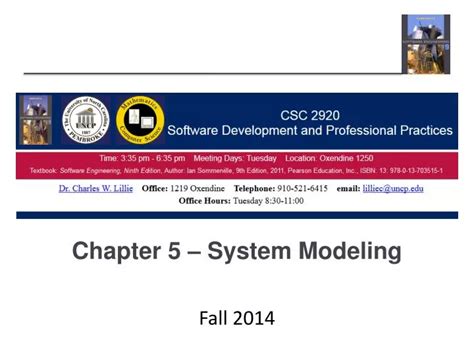 Ppt Chapter 5 System Modeling Powerpoint Presentation Free