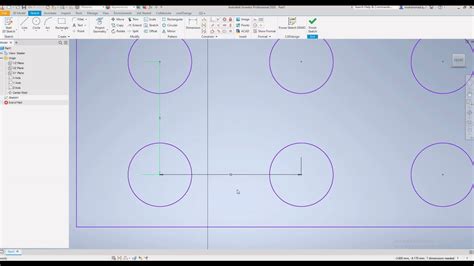 Tutorial8 Rectangular Circular Pattern And Mirror In Autodesk Inventor Youtube