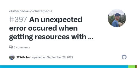 An Unexpected Error Occured When Accessing Collection Resources In An