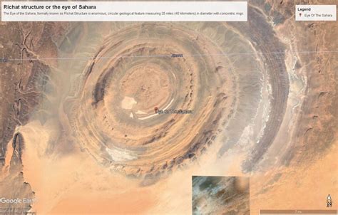 What Is The Eye Of The Sahara Richat Structure And How Did It Form