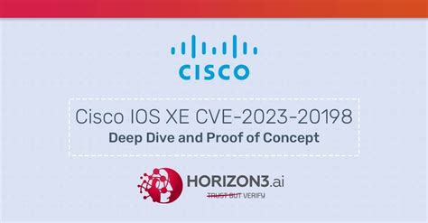 Cisco Ios Xe Cve 2023 20198 Deep Dive And Poc R Blueteamsec