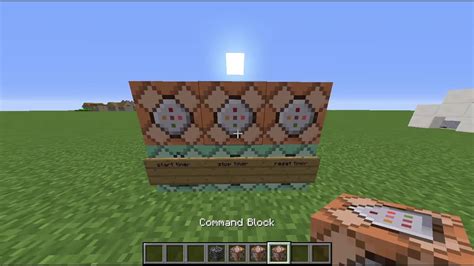 minecraft howto make a working timer with command block youtube