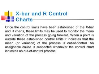 X Bar And R Control Charts PPT