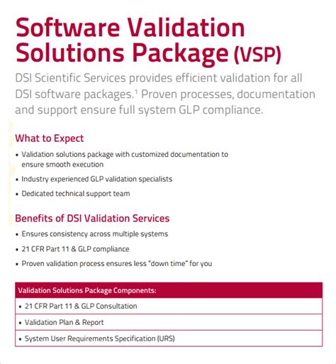 Sample Validation Plan Template Free Documents In Pdf Word