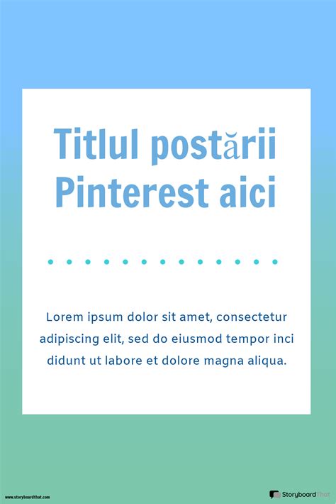 Șablon Corporativ Pinterest 5 Storyboard Par Ro Examples
