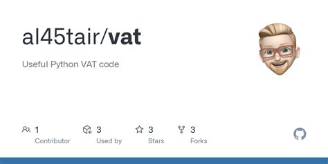 Github Al Tair Vat Useful Python Vat Code