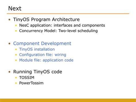 Ppt Tinyos Tutorial Powerpoint Presentation Free Download Id 3288967