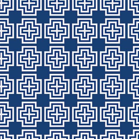 Premium Photo Fiesta Eduardo Blue Santorini Patterns Light Blue And