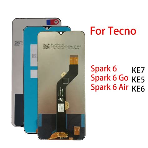 Tecno Spark 6 Air Original Display Bornilshop