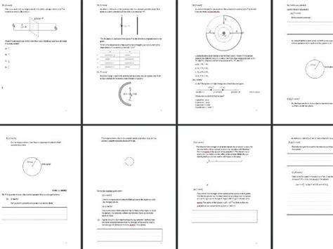IB DP Physics Question Book D Electric And Magnetic Fields HL First Exams Teaching