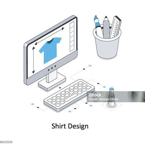 Shirt Design Isometric Stock Illustration Eps File Stock Illustration