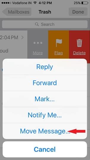 How To Move Mail From Trash To Inbox On IPhone IOS HowToiSolve