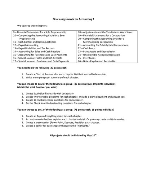 final assignments for accounting 4 docx business business and finance