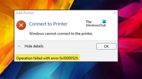 Error X Windows Cannot Connect To The Printer