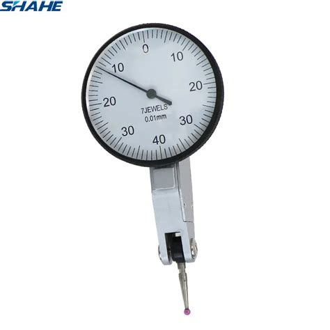 Dial Test Indicator Gauge With Red Jewel 0 0 8 Mm Dial Test 0 01 Mm Dial Indicator Gauge