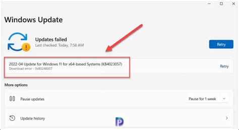 fix windows update error 0x80248007 in windows 11