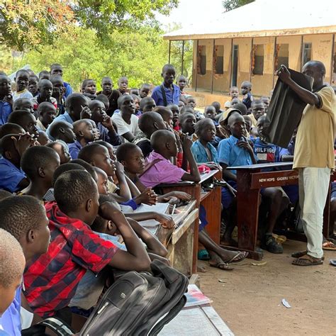 Cholera Awareness Session In Comboni Primary School Kajokeji County The Rescue Initiative