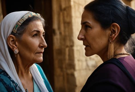 Lexica Two Women Staring At Each Other Angrily A 99 Year Old Jewish
