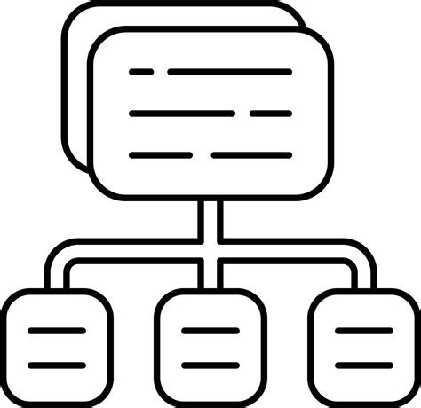 Hierarchy User Interface Line Icons Pack And Illustrations 61559189