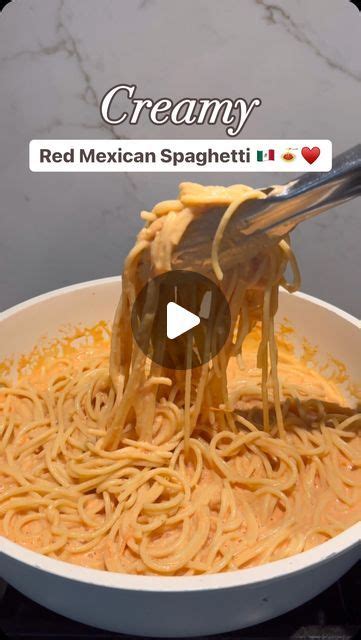Paulina Castellanos On Instagram Creamy Red Mexican Spaghetti 🍝🇲🇽♥️