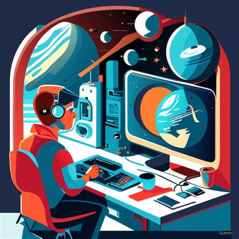 Premium Vector Fundamentals Of Computer Vector Illustration