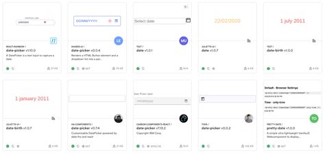 13 React Datepickers And Timepickers For 2020 By Jonathan Saring