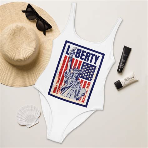 Fourth Of July Swimsuit Usa Flag Swimsuit Patriotic Swimwear