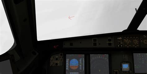 Inverted Light Effects When Flying Through Clouds Imc At Night