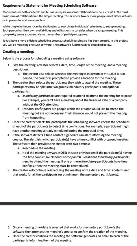 Solved Sysml Assignment Using The Requirements Statement For Meeting