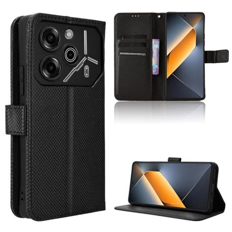 For Tecno Pova Pro G Li Diamond Pattern Leather Case