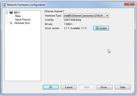 ethernet vector network driver with canoe knowledge portal